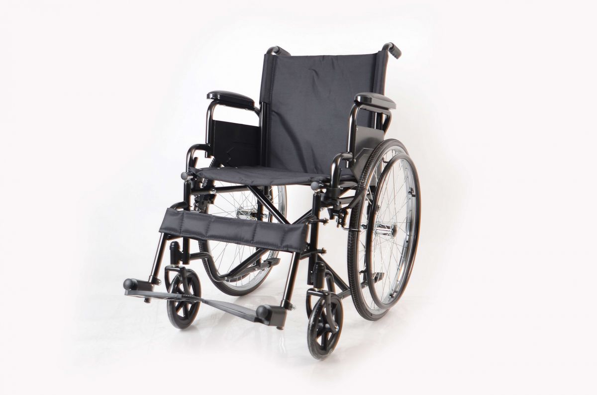 Dunimed Opvouwbare rolstoel premium | Podobrace.nl