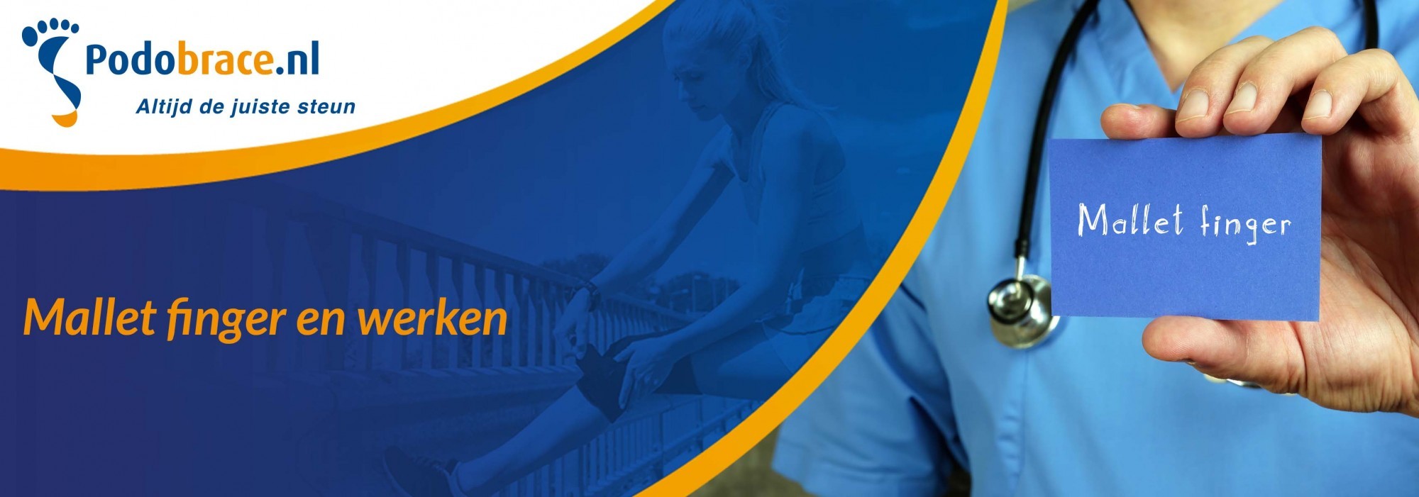 Mallet finger en werken: kan dat? | Podobrace