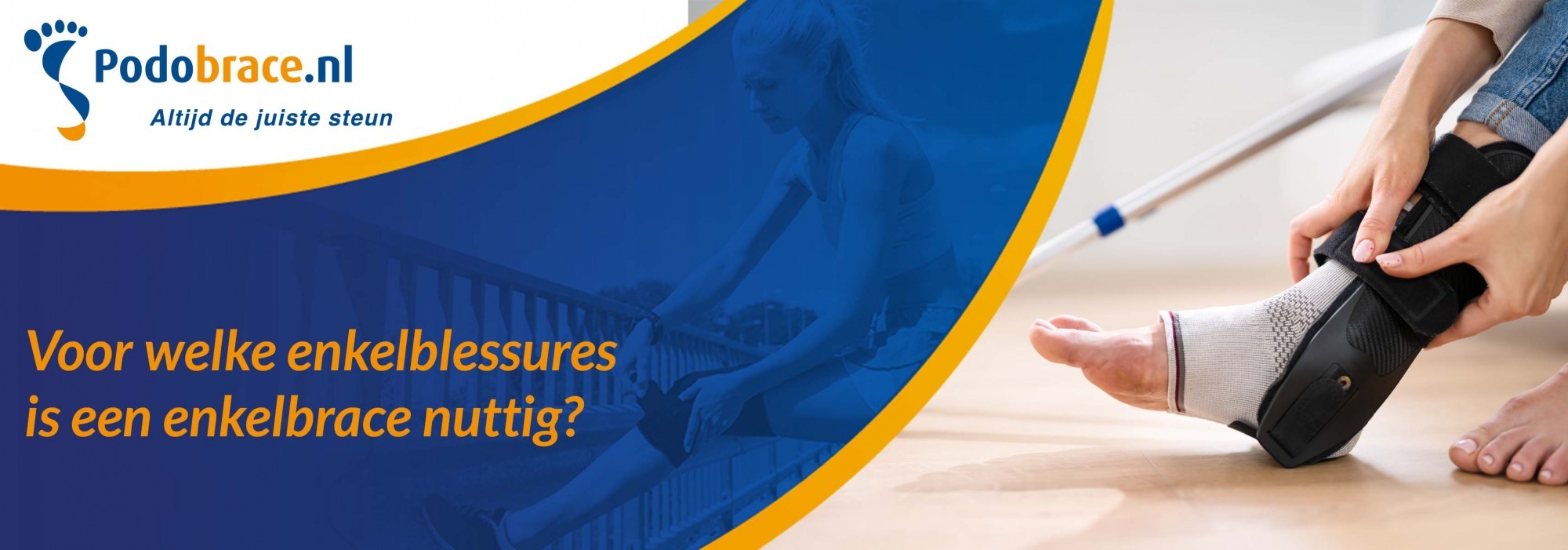 Voor welke blessures is een enkelbrace nuttig? | Podobrace